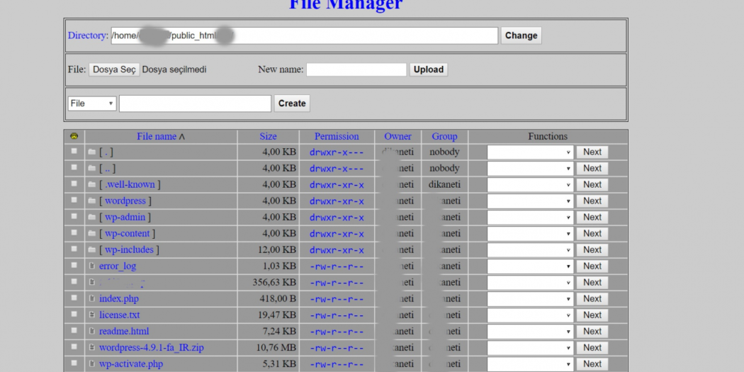File Manager Shell Php Shell Download Php Shell İndir